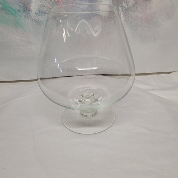 Source Unknown | Dining | Large Crystal Goblet Looks Like Brandy ...